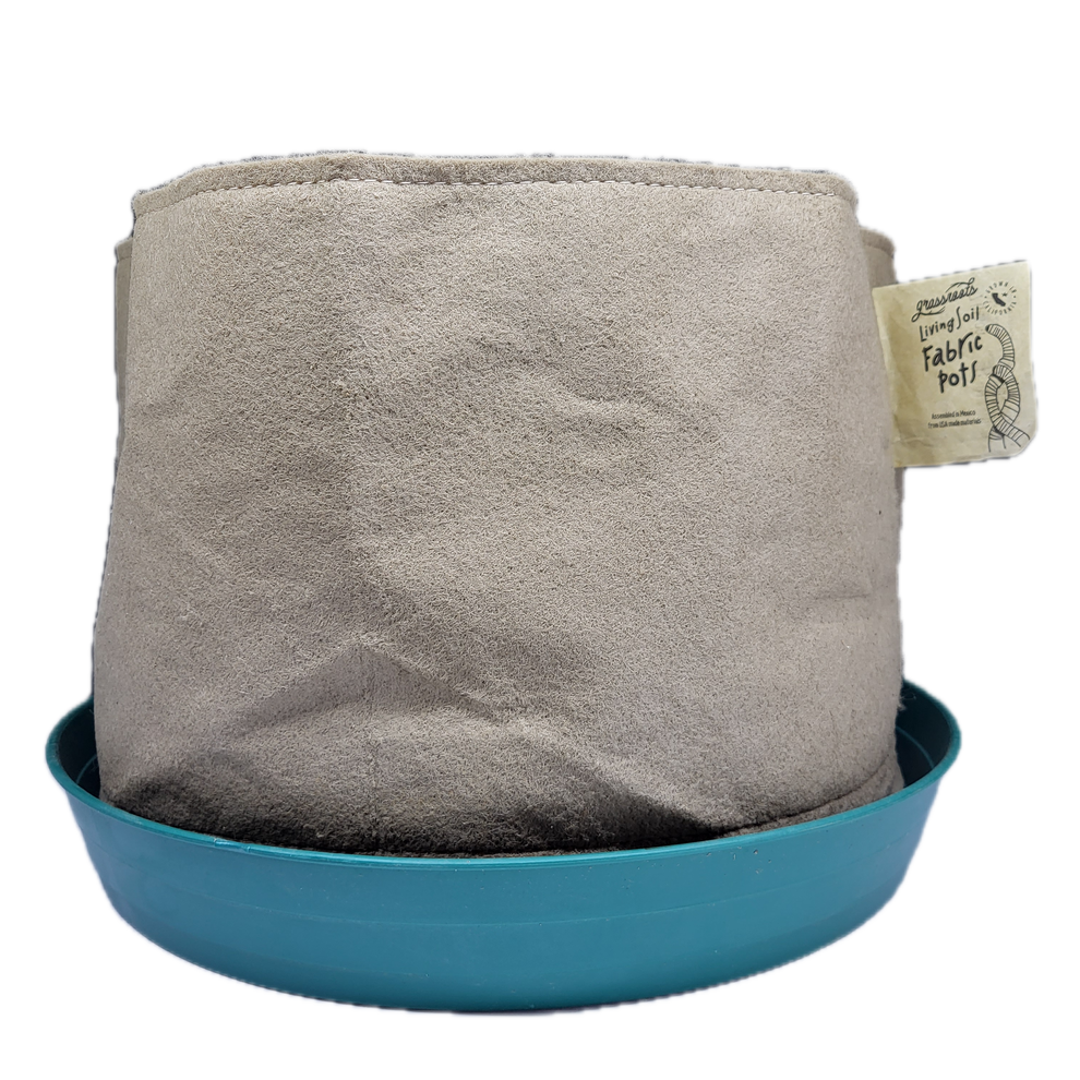 Grassroots Living Soil Fabric Pot & Drip Tray - FREE SHIPPING – Austin ...
